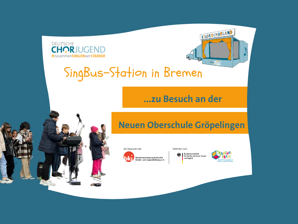 SingBus-Station in Bremen - Deutsche Chorjugend e.V.