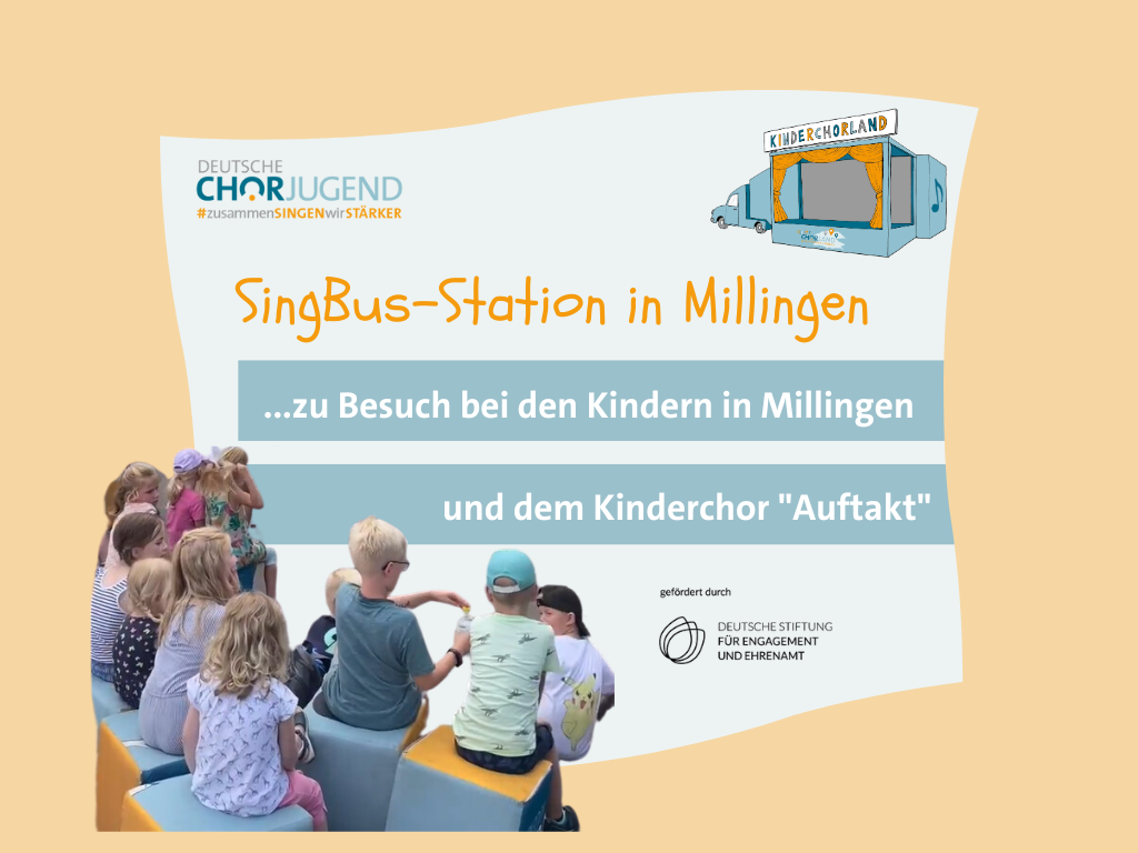 SingBus-Station in Millingen - Deutsche Chorjugend e.V.