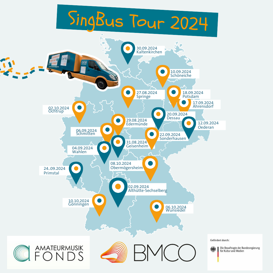 SingBus- Station in Wahlen - Deutsche Chorjugend e.V.